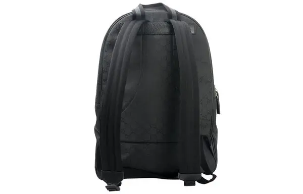 Gucci Logo Leather And Nylon Backpack