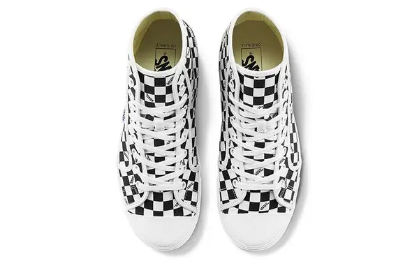 VANS Og Style 23 Lx High-top Canvas Sneakers - Black/white