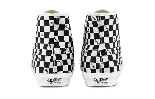 VANS Og Style 23 Lx High-top Canvas Sneakers - Black/white