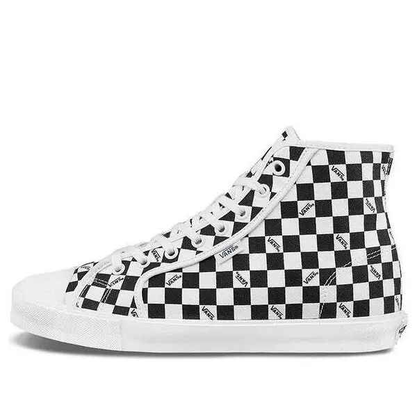 VANS Og Style 23 Lx High-top Canvas Sneakers - Black/white