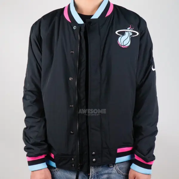 Nike Nba Miami Heat Bomber Jacket