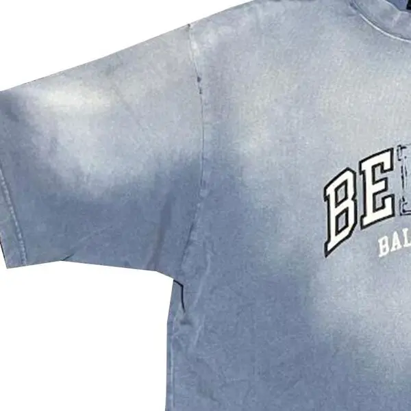 Balenciaga Be Kind Crewneck T-shirt - Blue