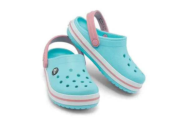 CROCS Crocband Clogs - Blue/white
