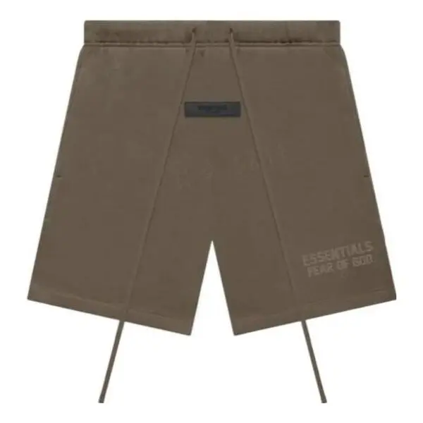 Fear Of God Fw22 Sweatpant Shorts - Wood