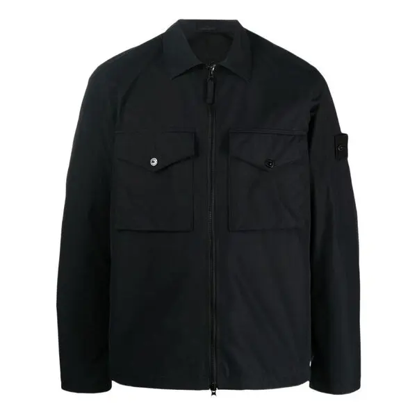 Stone Island Ghost Overshirt - Black