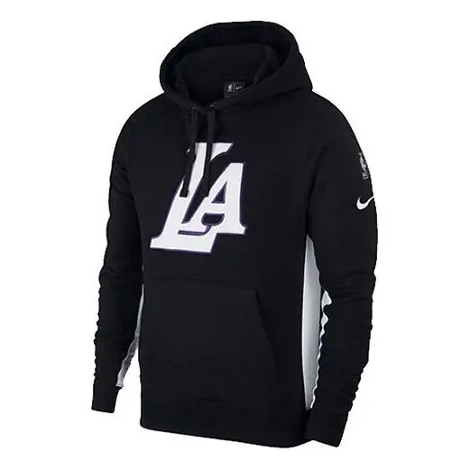 Nike Nba Los Angeles Lakers Pullover - Black
