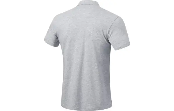 LI-NING Plain Short Sleeve Polo Shirt