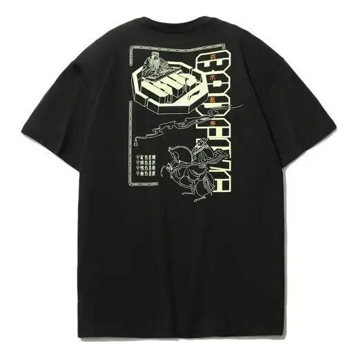 LI-NING Badfive Culture Graphic T-shirt 'black