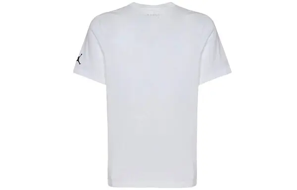 JORDAN Chimney Tee Printing Short Sleeve Us Edition - White