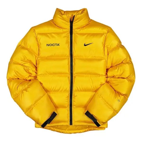 Nike X Nocta Drake Stand Collar Down Jacket - Gold