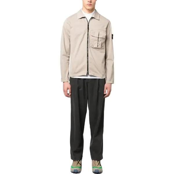 Stone Island Stretch Cotton Over Shirt