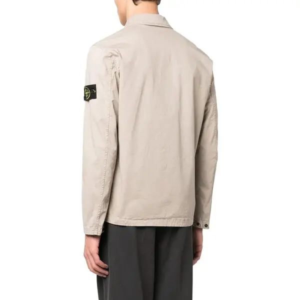 Stone Island Stretch Cotton Over Shirt