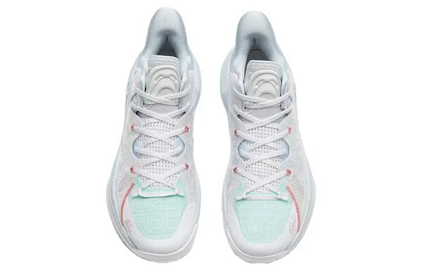 ANTA High-top Athletic Sneakers - White/mint