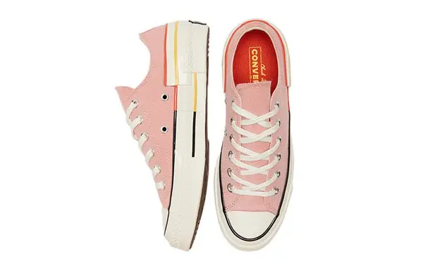 CONVERSE Chuck 70 Low Colorblock Sneakers - Pink
