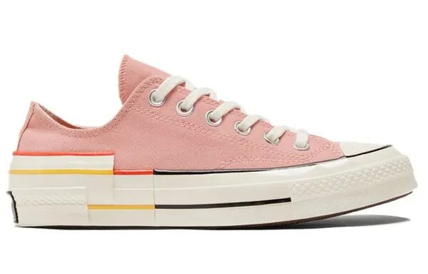 CONVERSE Chuck 70 Low Colorblock Sneakers - Pink