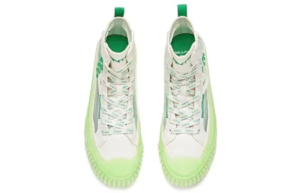 ANTA X Sprite Canvas High Top Sneakers