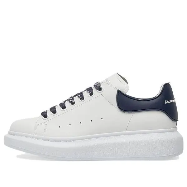 Alexander McQueen Oversized Sneakers - White/ink Blue