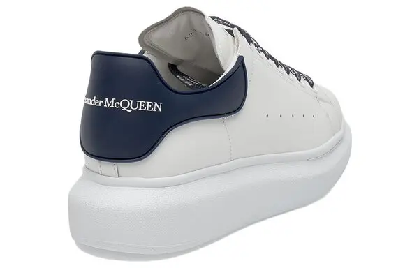 Alexander McQueen Oversized Sneakers - White/ink Blue