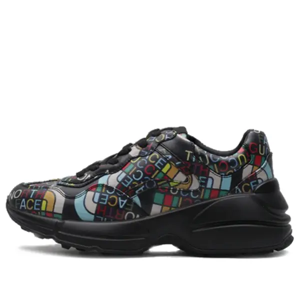 Gucci Rhyton The North Face Sneakers - Black