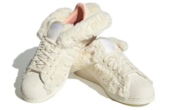 Adidas Originals Superstar X Melting Sadness Faux Fur Sneakers