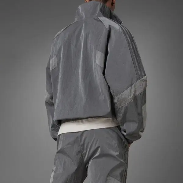 Adidas Originals Blue Version Half-zip Stand Collar Jacket