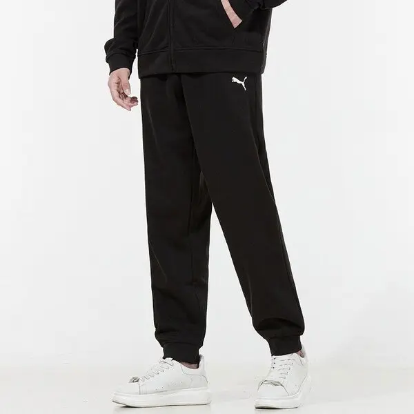 PUMA Casual Sports Stand Collar Zip-up Jacket And Pants Set