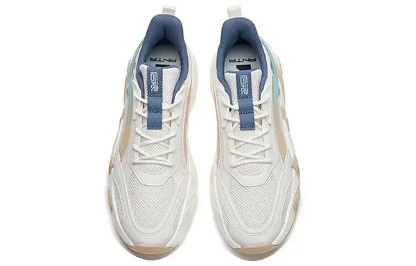 ANTA Fashion Series Low Top Sneakers - Blue/white/tan