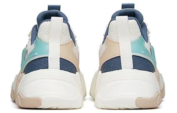 ANTA Fashion Series Low Top Sneakers - Blue/white/tan