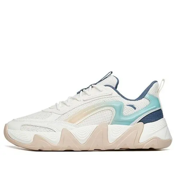 ANTA Fashion Series Low Top Sneakers - Blue/white/tan