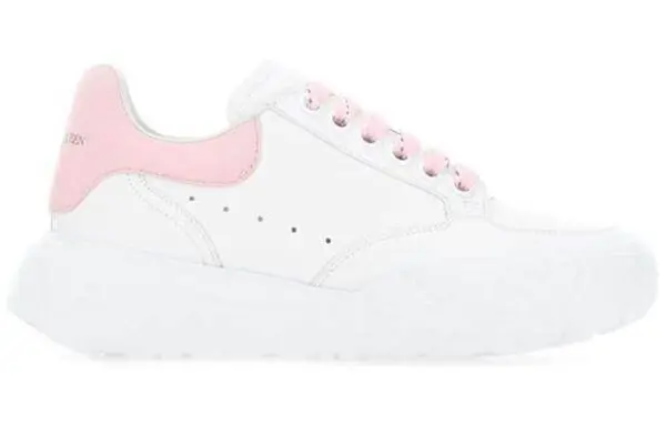 Alexander McQueen Oversized Court Trainer - White/pink