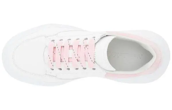 Alexander McQueen Oversized Court Trainer - White/pink