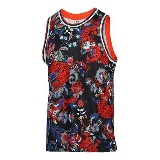 Nike Dri-fit Dna Dragon Applique Stitching Sports Vest Multicolor - Default Colorway