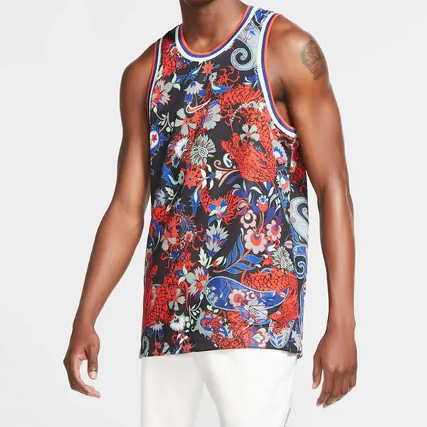 Nike Dri-fit Dna Dragon Applique Stitching Sports Vest