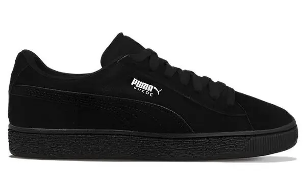 PUMA Suede Classic Low Top Sneakers - Black