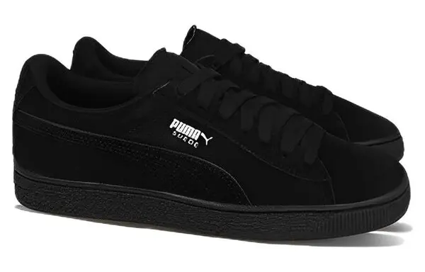PUMA Suede Classic Low Top Sneakers - Black