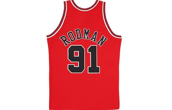 Mitchell & Ness Nba Authentic Dennis Rodman Chicago Bulls 1997-98 Road Jersey - None