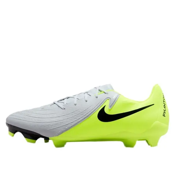 Nike Phantom Gx 2 Academy Athletic Cleats - Metallic Silver/volt/black