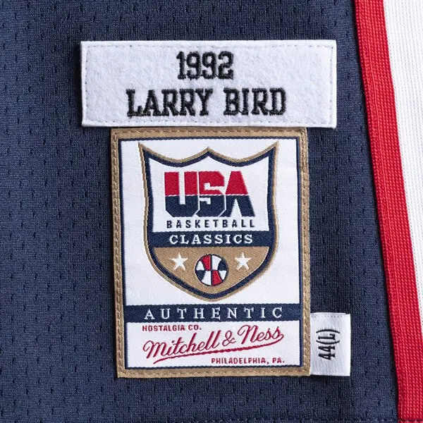 Mitchell & Ness Larry Bird Team Usa 1992 Jersey #7