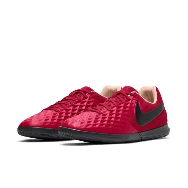 Nike Tiempo Legend 8 Club Ic Indoor Court Sneakers - Red/black