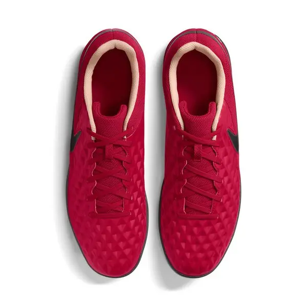 Nike Tiempo Legend 8 Club Ic Indoor Court Sneakers - Red/black