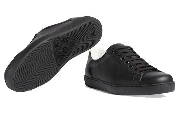Gucci Ace Gg Leather Sneakers