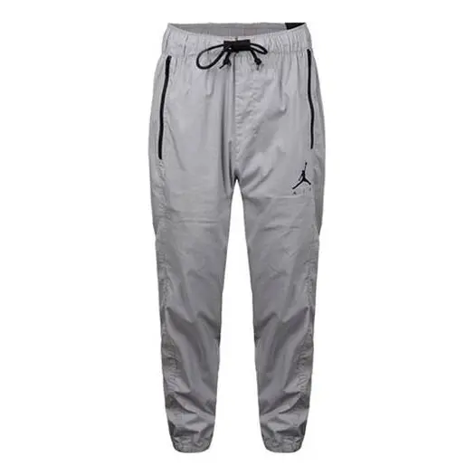JORDAN Jumpman Casual Woven Sports Pants - Gray