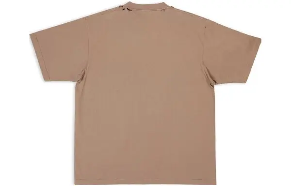 Balenciaga Boxy Fit T-shirt - Tan
