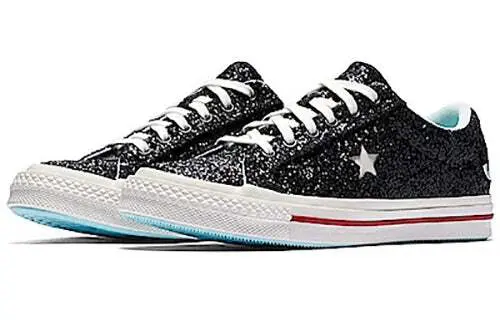 CONVERSE Chiara Ferragni X One Star Low Top Glitter Sneakers