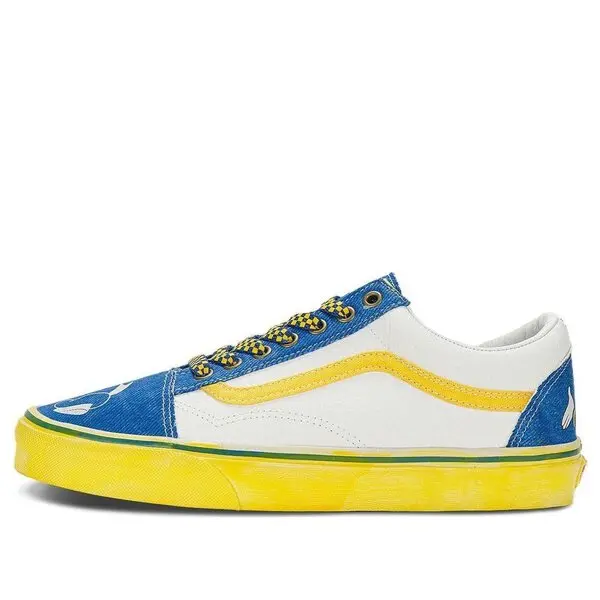 VANS Disney X Old Skool Sneakers - White/blue/yellow