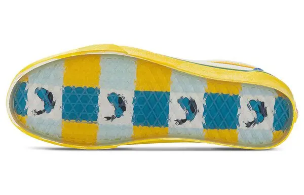 VANS Disney X Old Skool Sneakers - White/blue/yellow