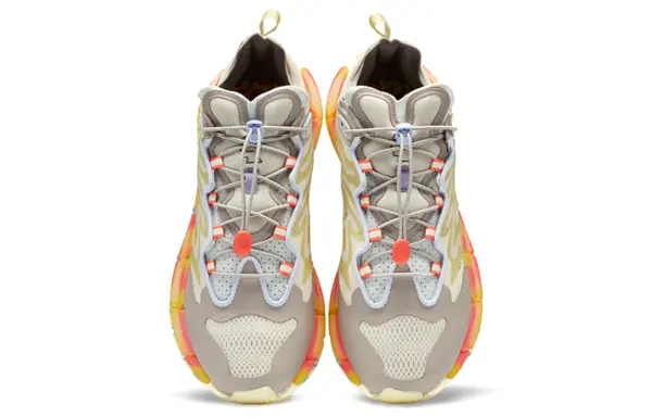 REEBOK Brain Dead X Zig Kinetica 2 "mad Science Lemon Glow" Sneakers - White