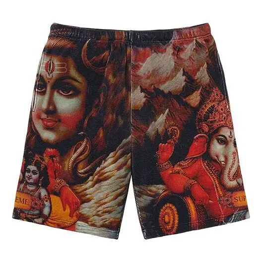 Supreme Ganesh Waffle Short - Multi-color