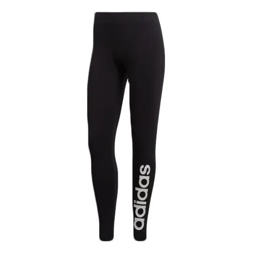 Adidas Essentials Linear Leggings 'black White - Black/white