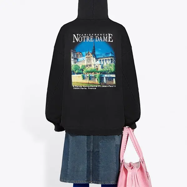 Balenciaga Printed Hoodie